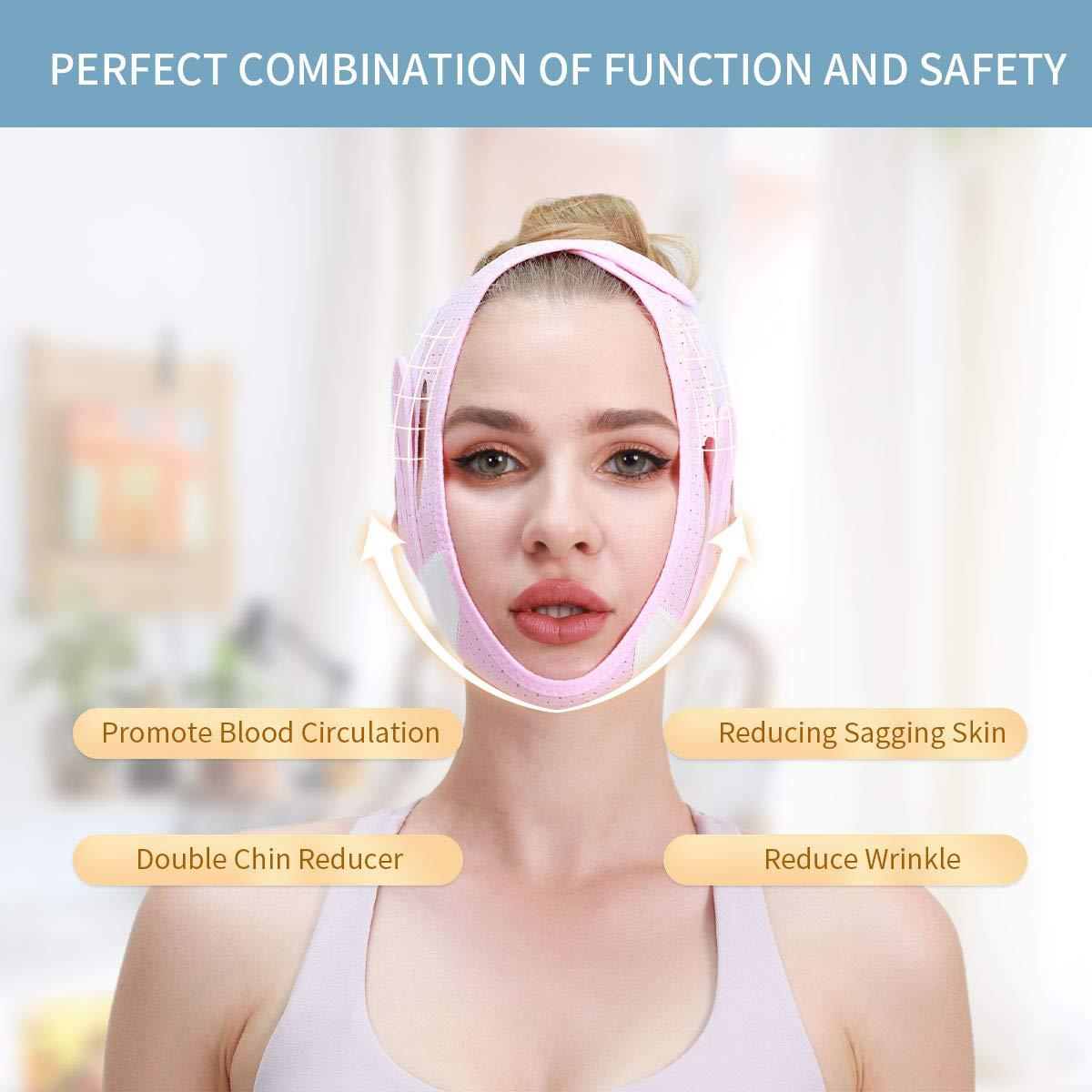 Face Slimming Strap - Double Chin Reducer for V Line Lifting - Pain ...