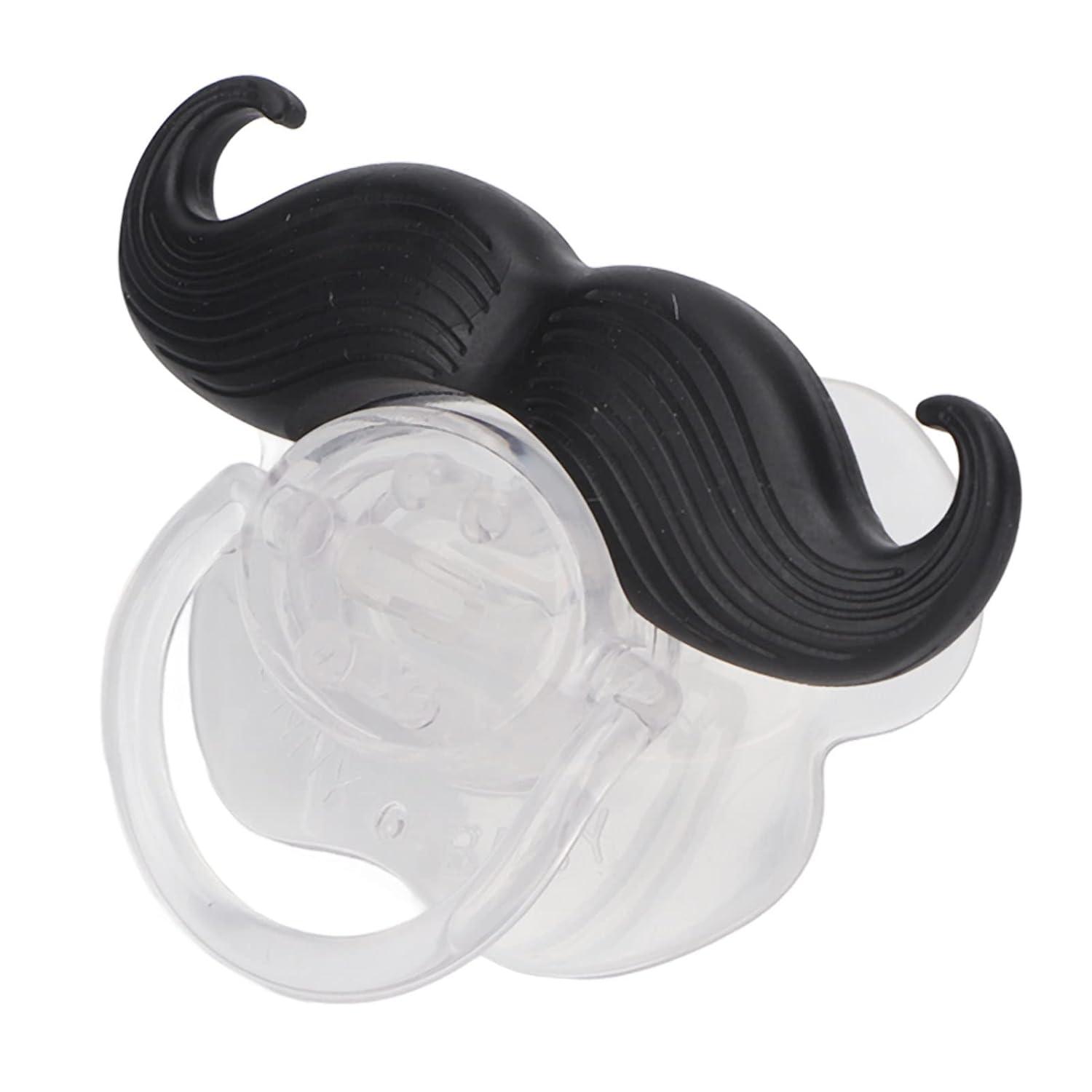 Funny Baby Pacifier - Edible Mustache & Cute Lips | Eco-Friendly ...