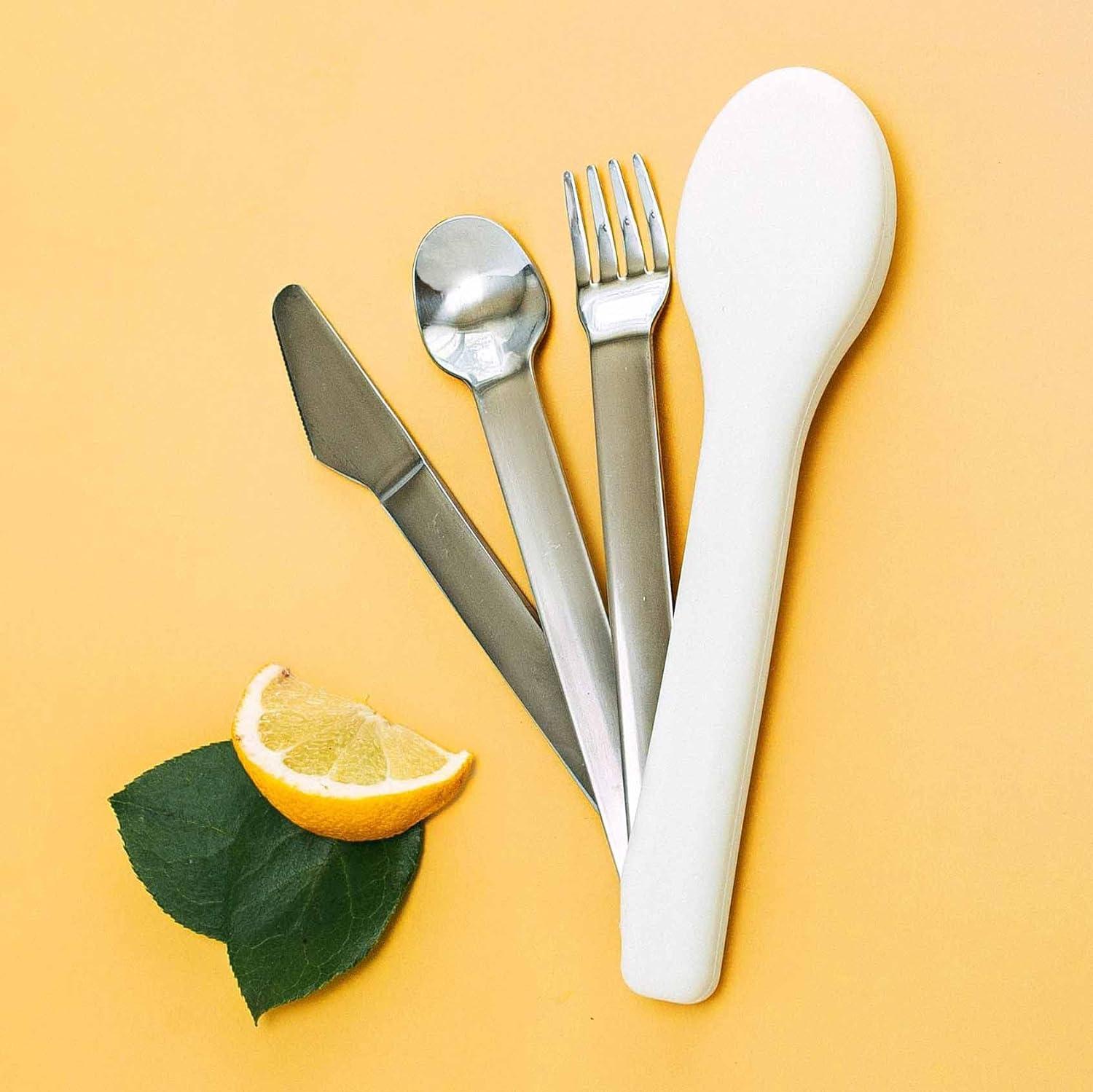 Portion Control Bariatric Diet Silverware Set with Silicone Case ...