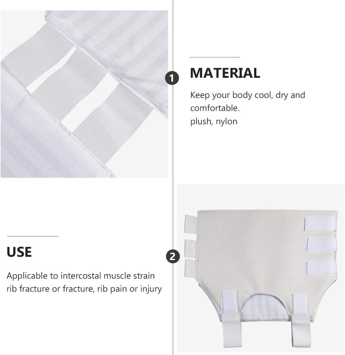 Healifty Chest Binder Support Belt - Rib Protector for Rib Fracture ...