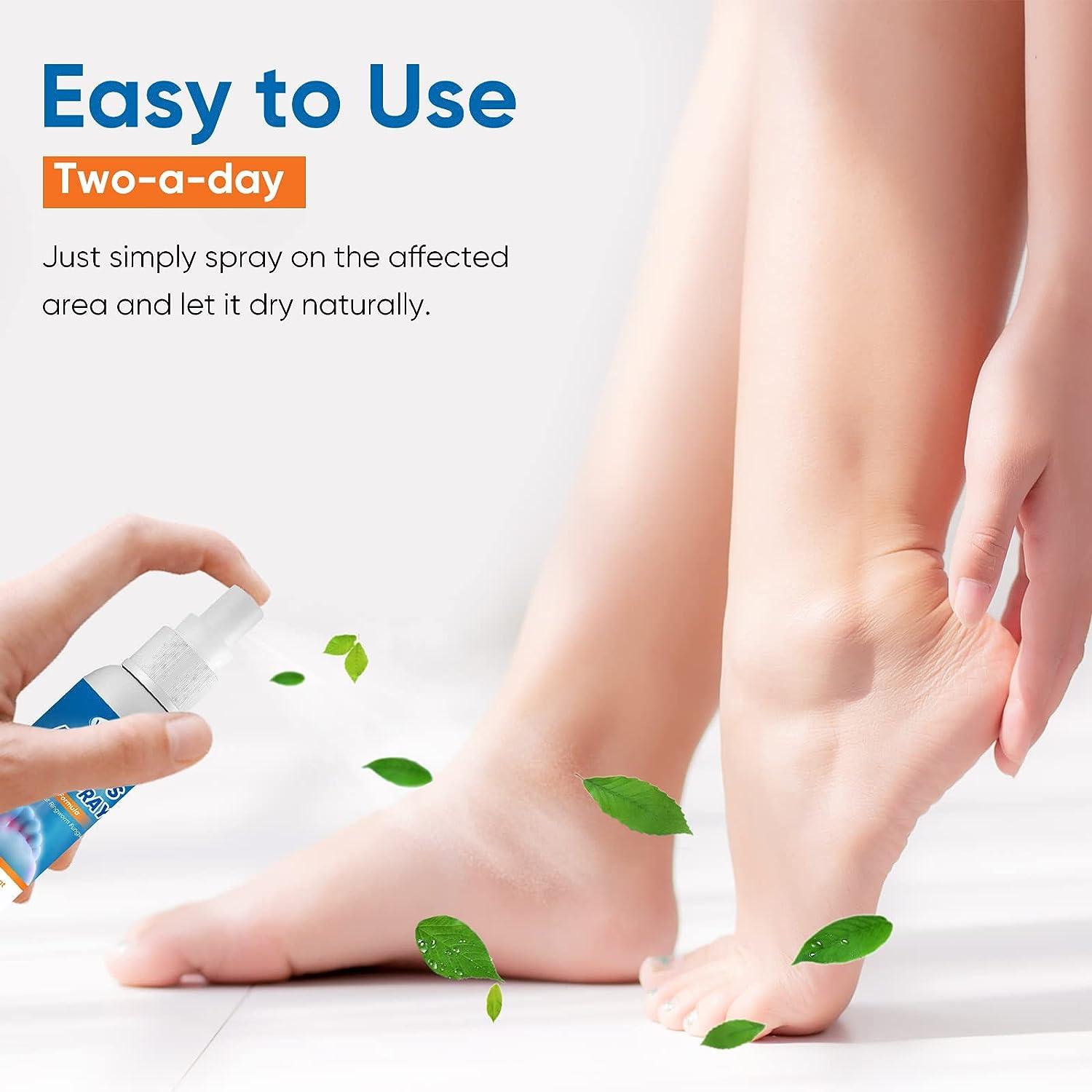 Effective Athlete's Foot Spray for Itching and Odor Removal - Fungi ...