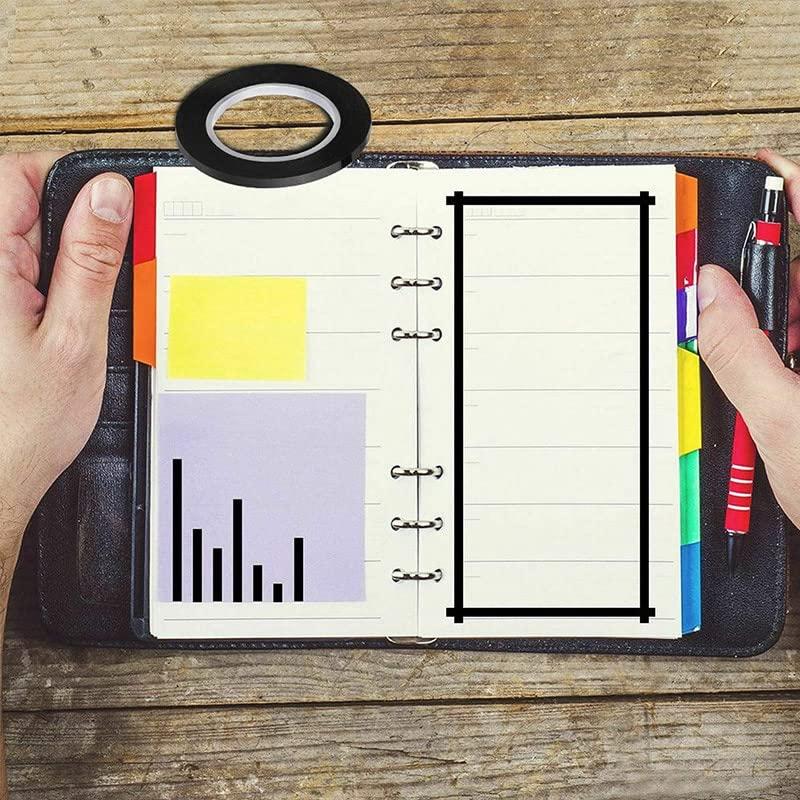 Washi Tape Set - 12 Rolls Whiteboard Grid Marking Tapes for Crafts ...