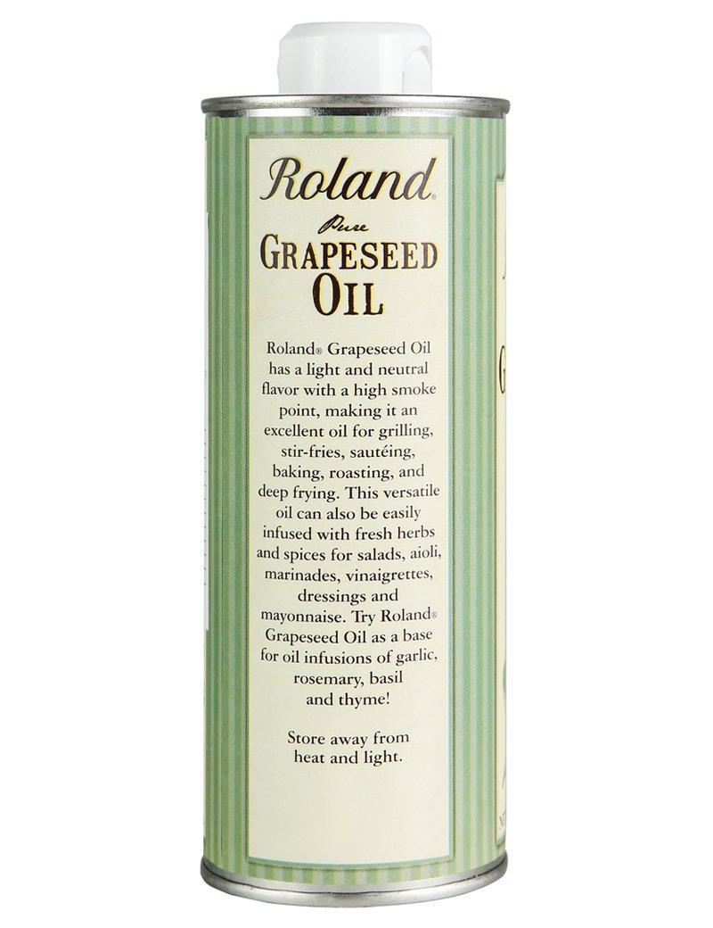 Premium Roland Grapeseed Oil from France - 16.9 oz Can | Buy Now with ...