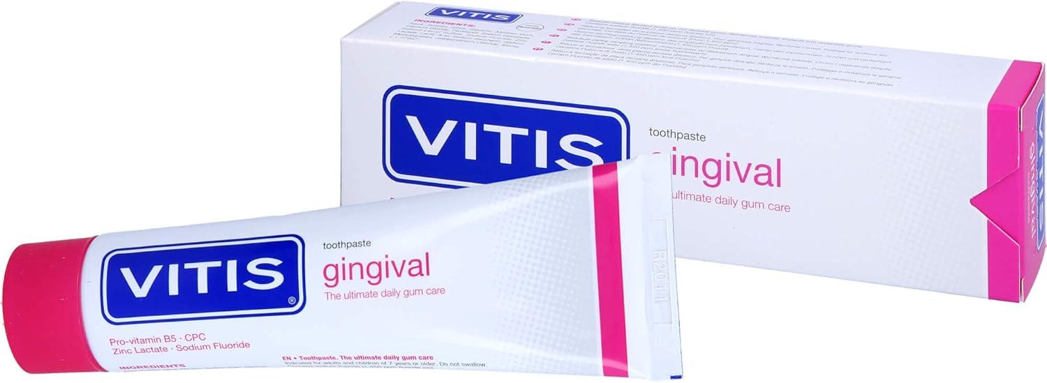 Vitis Gingival Toothpaste 100 ml - Advanced Oral Care for Healthy Gums ...