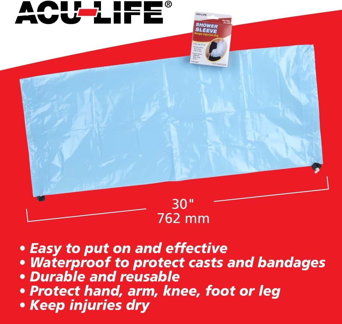 EZY DOSE Adult Waterproof Arm Cast Cover - Keep Plaster Casts Dry in ...