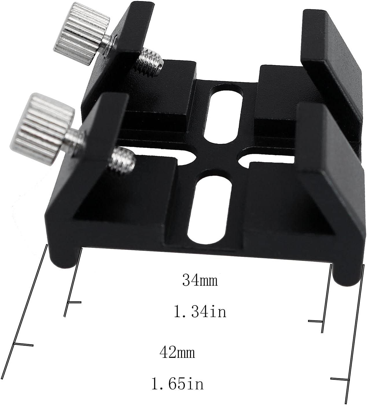 Longdex Finderscope Dovetail Base Mount Bracket for Optical Telescope ...