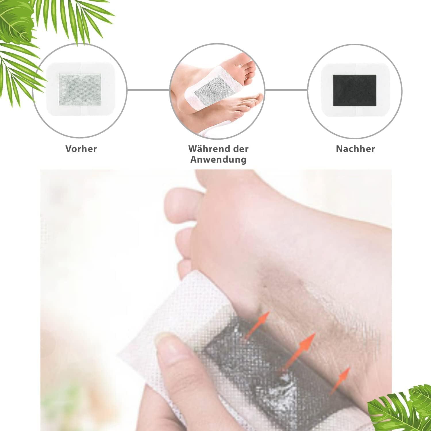 Summer Foot Premium Foot Pads - 20 Pieces with Peppermint Oil - Bamboo ...