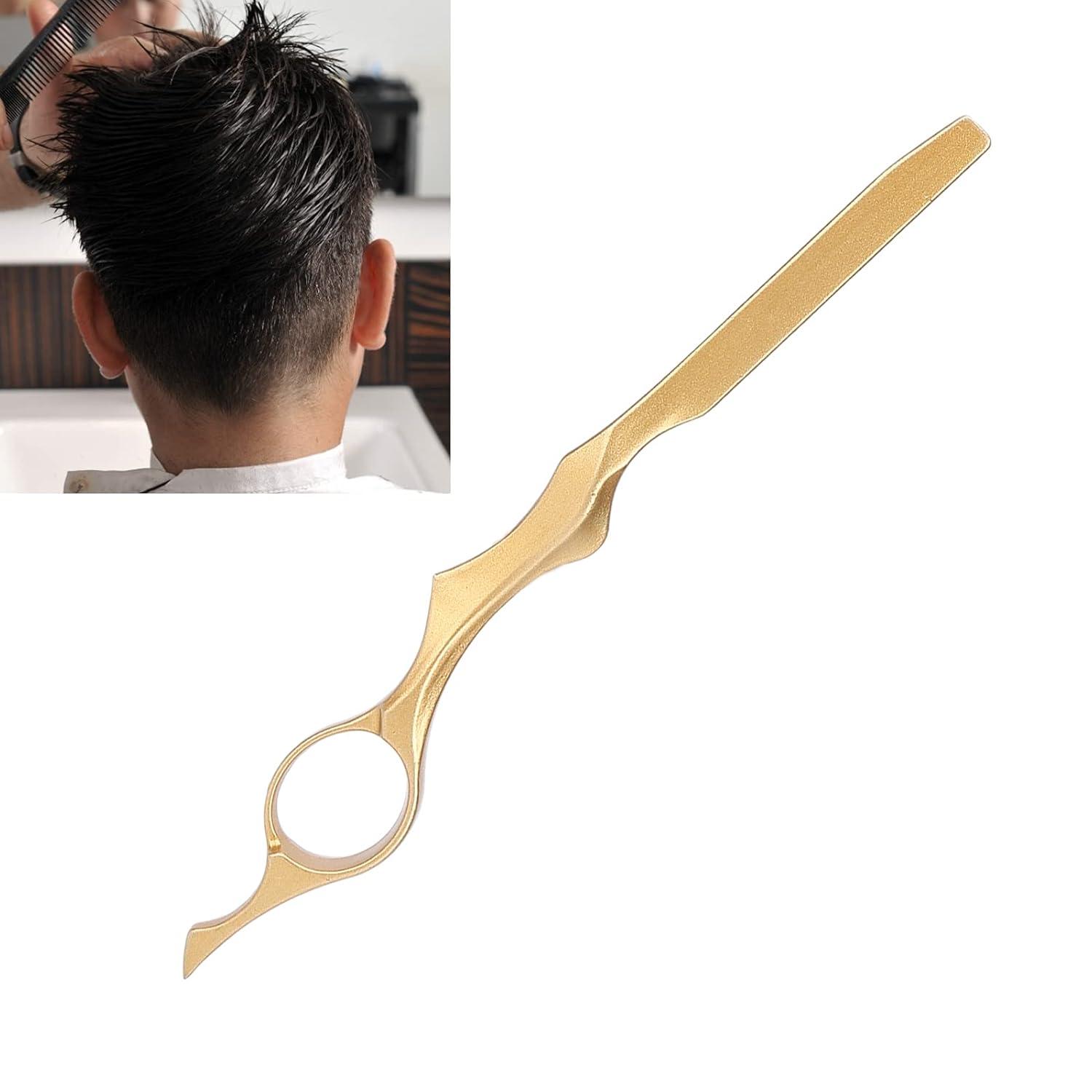 Feather Edge Razor for Salon Hair Styling | Ergonomic Handle & Clear ...
