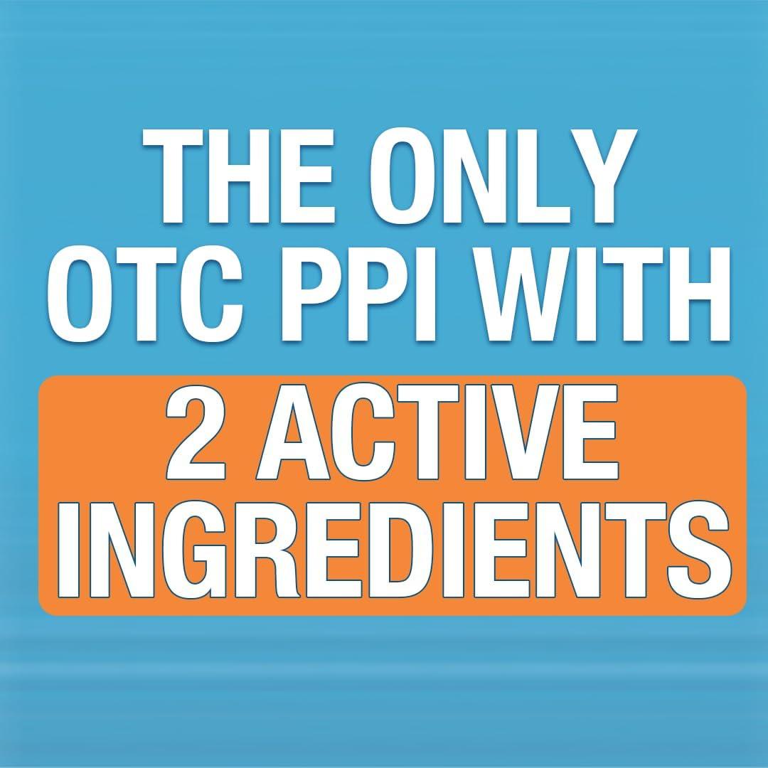 Zegerid OTC 24 Hour Proton Pump Inhibitor (PPI) Heartburn Medicine ...