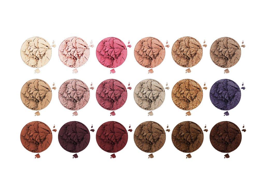 18 Super Pigmented - Top Influencer Professional Eyeshadow Palette all ...