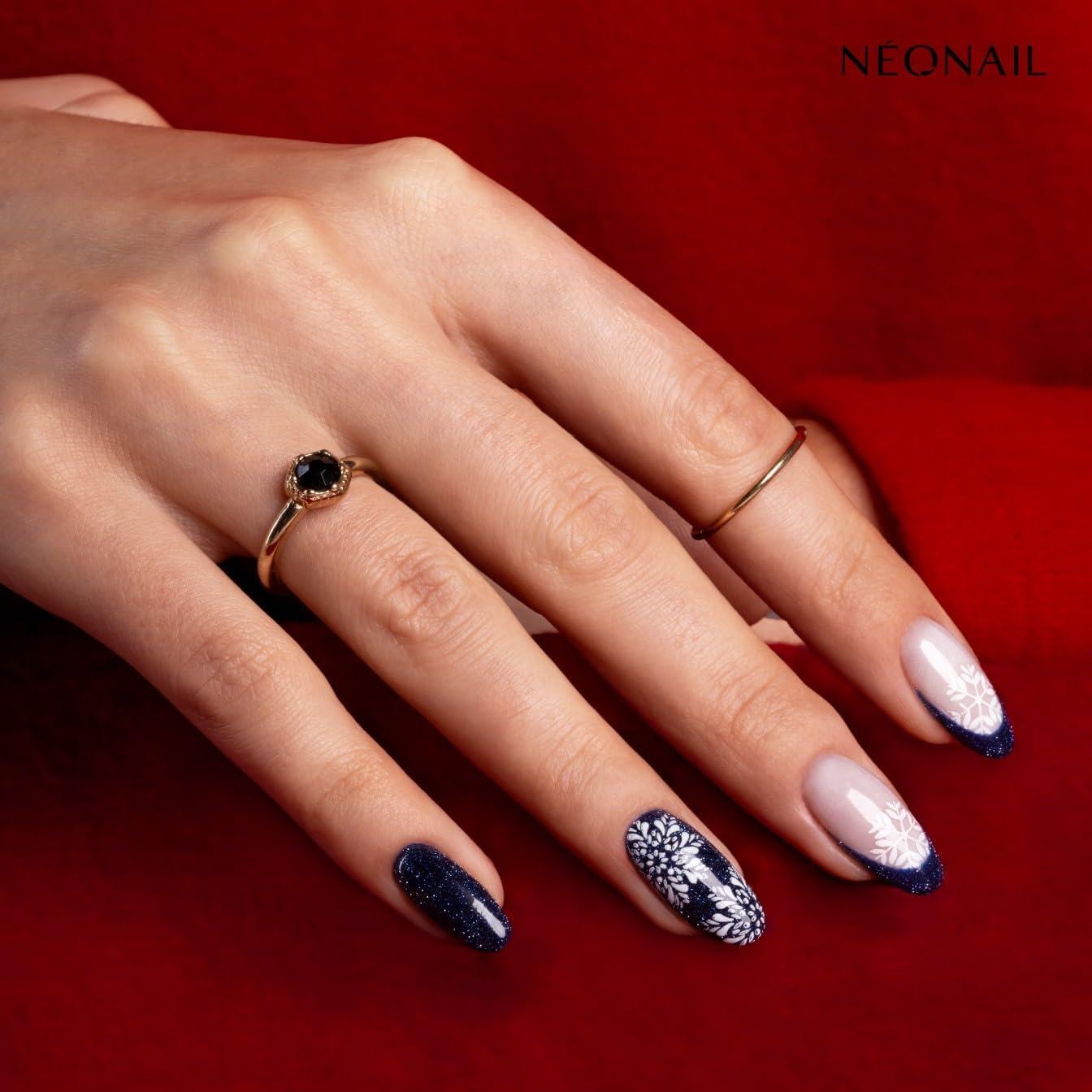 Neonail Stamping Plate 17 | Perfect Stencil & Nail Art Design | French ...