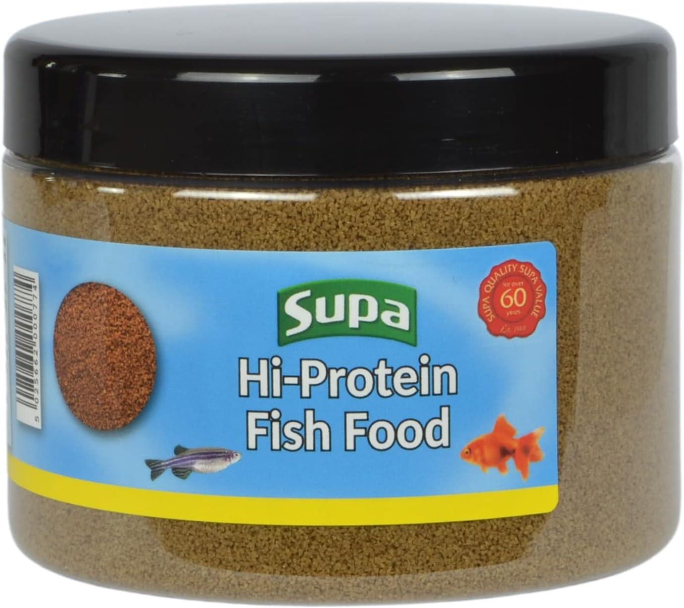 Supa Hi-Protein Crumble Fish Food 300 gram 0.5mm-0.8mm For All ...