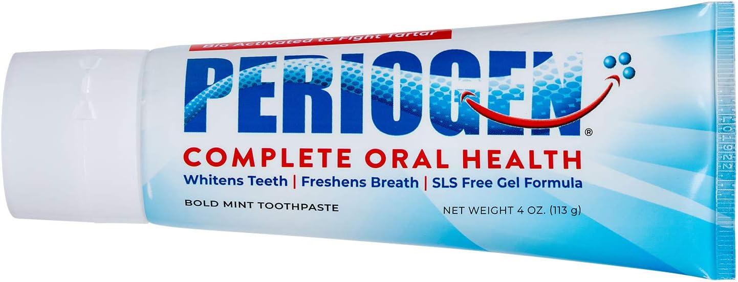Periogen Toothpaste - Advanced Plaque & Tartar Control Formula - Summer ...