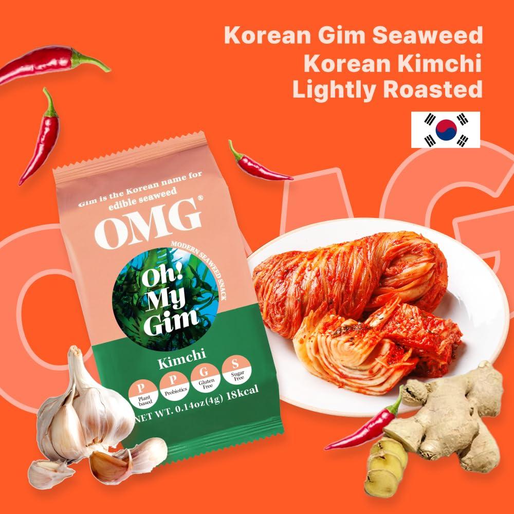 Buy Korea Food OMG Oh My Gim Seaweed Snacks - Nori with Sea Salt ...