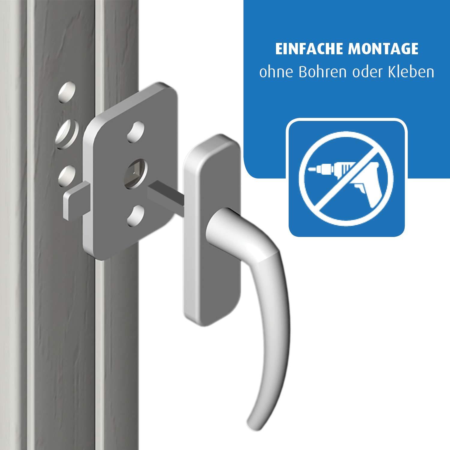 Reer WinLock Window & Balcony Door Lock Value Pack - 3 Pieces for Child ...