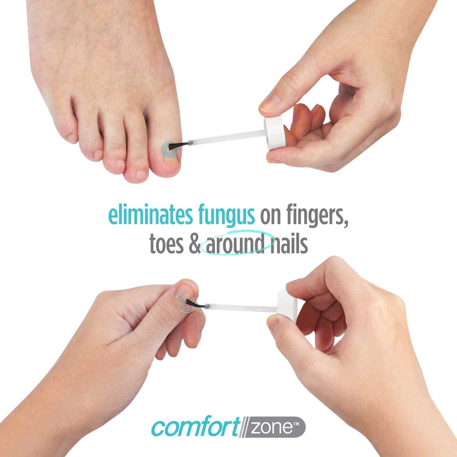 Comfort Zone Anti Fungal Liquid Solution 1 FL OZ - Eliminates Fungus on ...