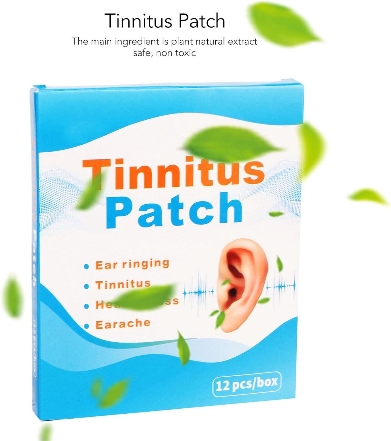 Horoper Tinnitus Relief Patches - 12 Pcs | Natural Plant Extract | Ear ...