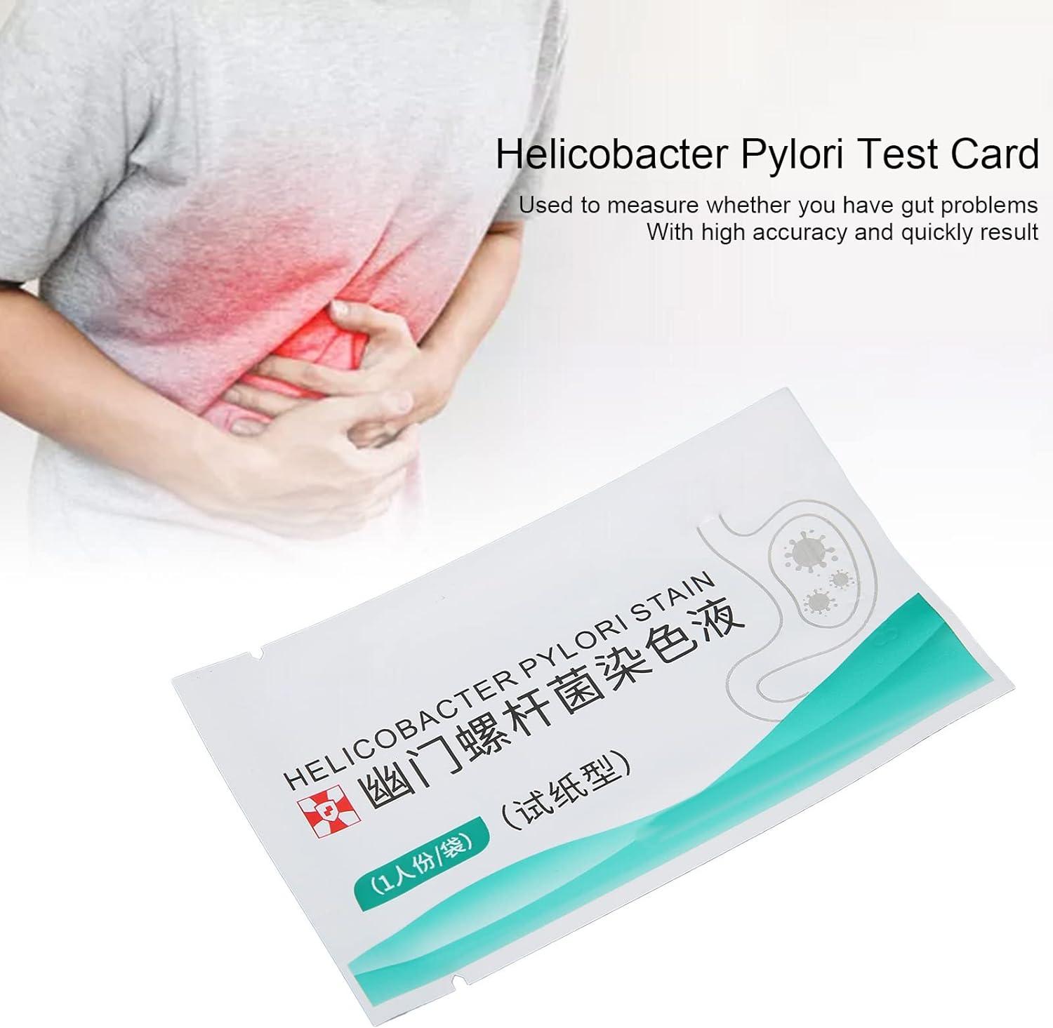 Helicobacter Pylori Test Card - Fast & Accurate Intestinal Health Test ...