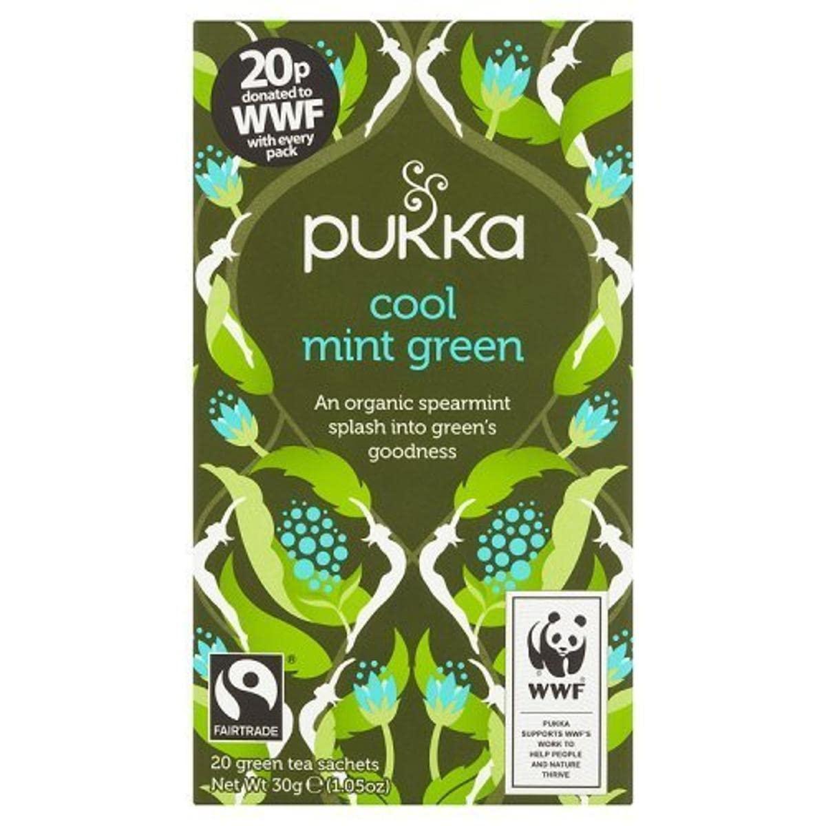 Pukka Mint Matcha Green Tea (20 Sachets) | Buy Now with Express ...