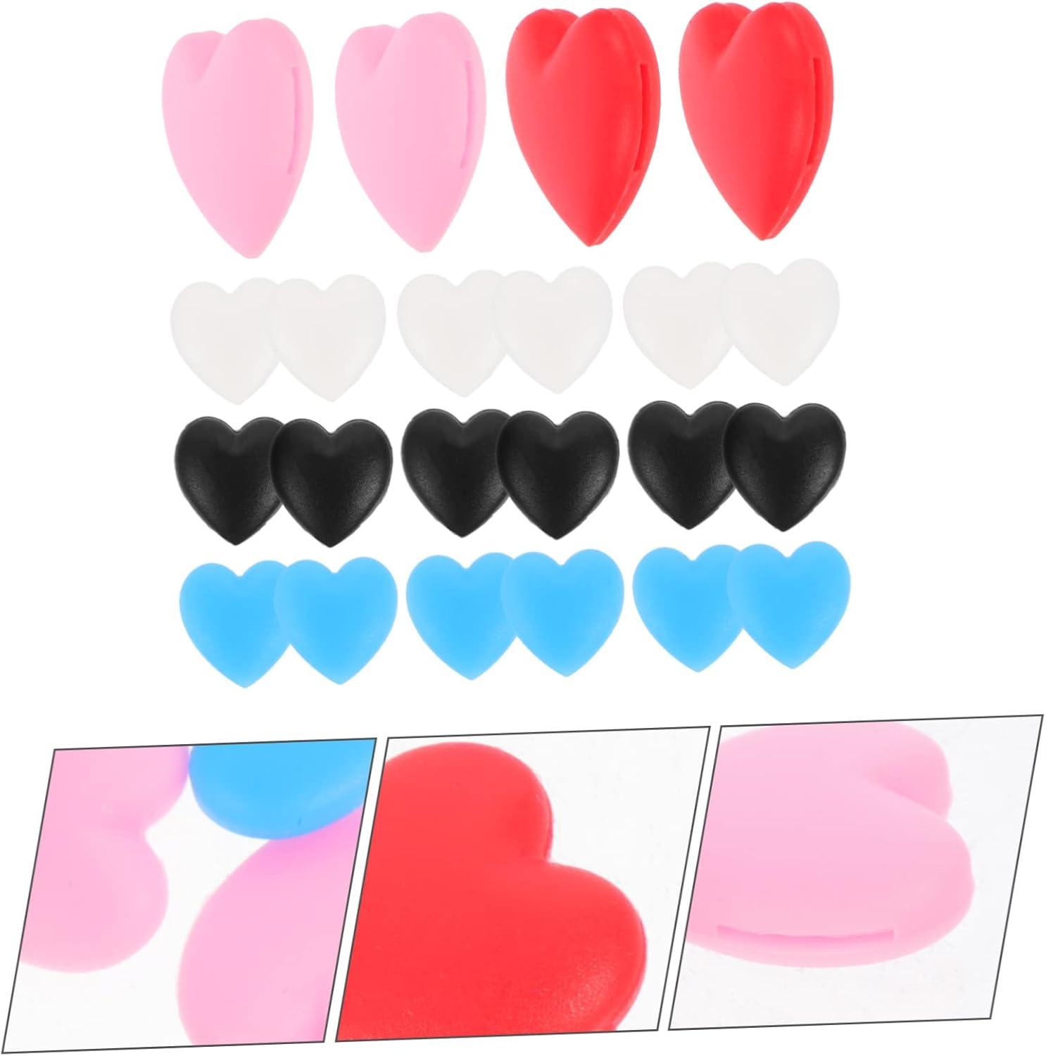 Doitool Eyeglass Frame Ear Grips - 15 Pairs Love Slide Hook Ears Cozy ...