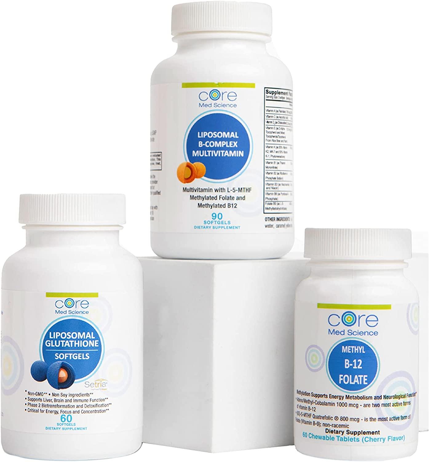 Liposomal Active B-Complex and Minerals Multivitamin - 90 Softgels ...