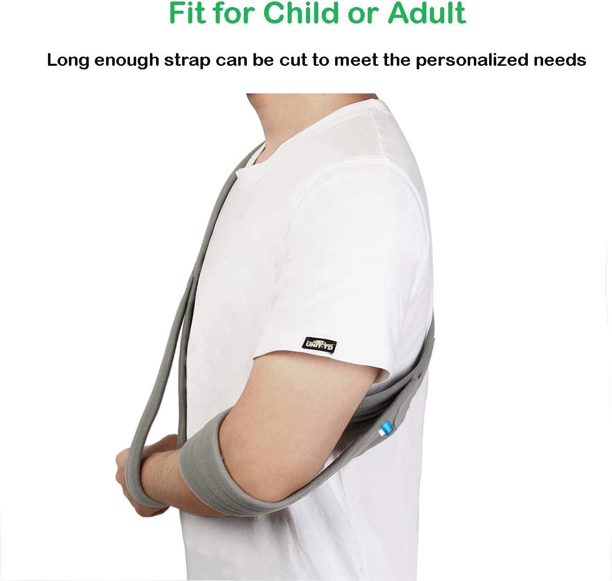 Unizooke Arm Sling - Adjustable Medical Support Strap for Fractured ...