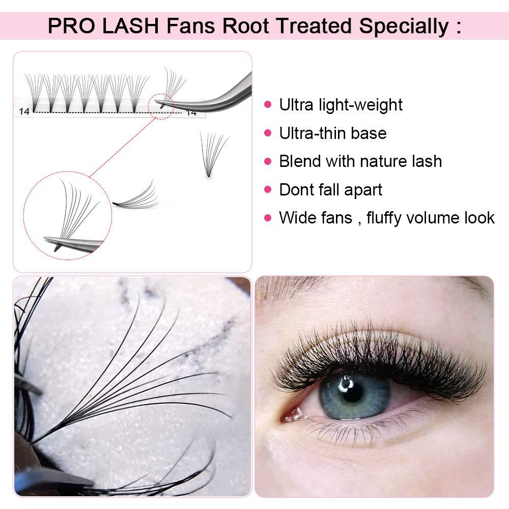 7D-C-07 Mix Short Stem Eyelash Extensions | Volume 0.07 C Curl ...