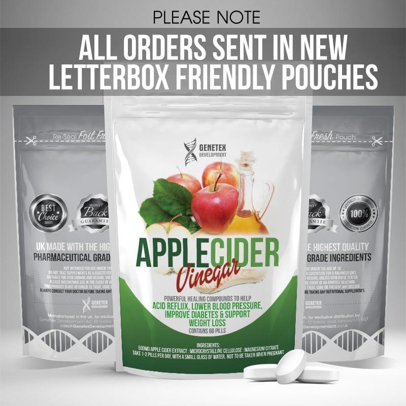 Apple Cider Vinegar Tablets for Weight Loss - Mother ACV Supplement ...