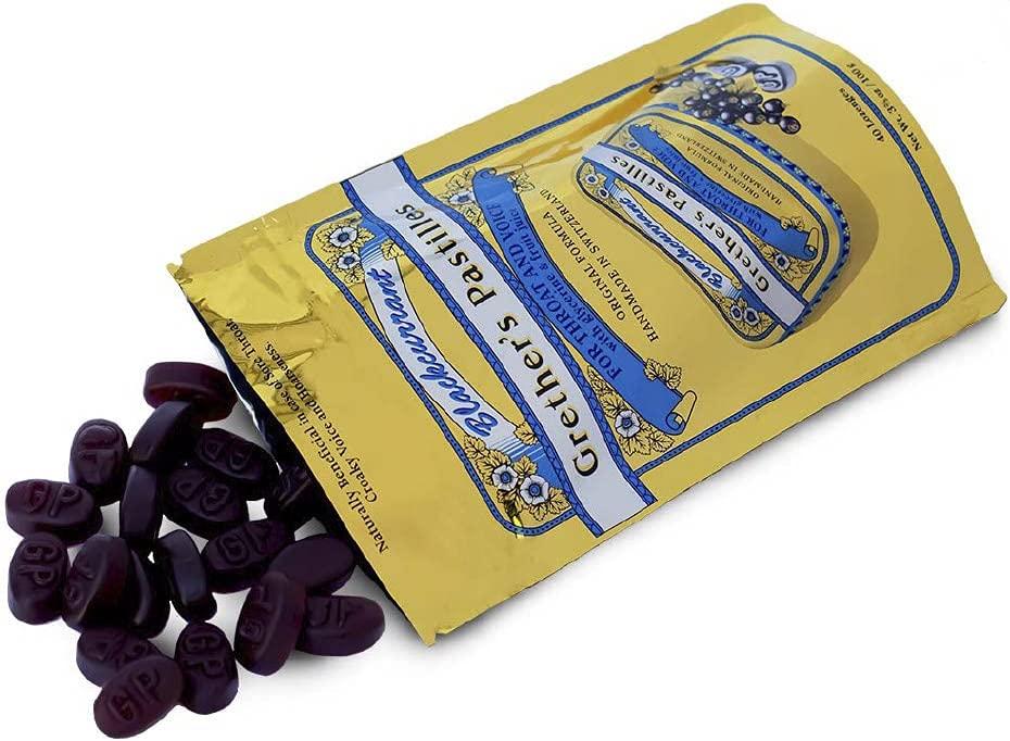 Grethers Blackcurrant Pastilles Travel/Refill Pouch by Grether's pastilles