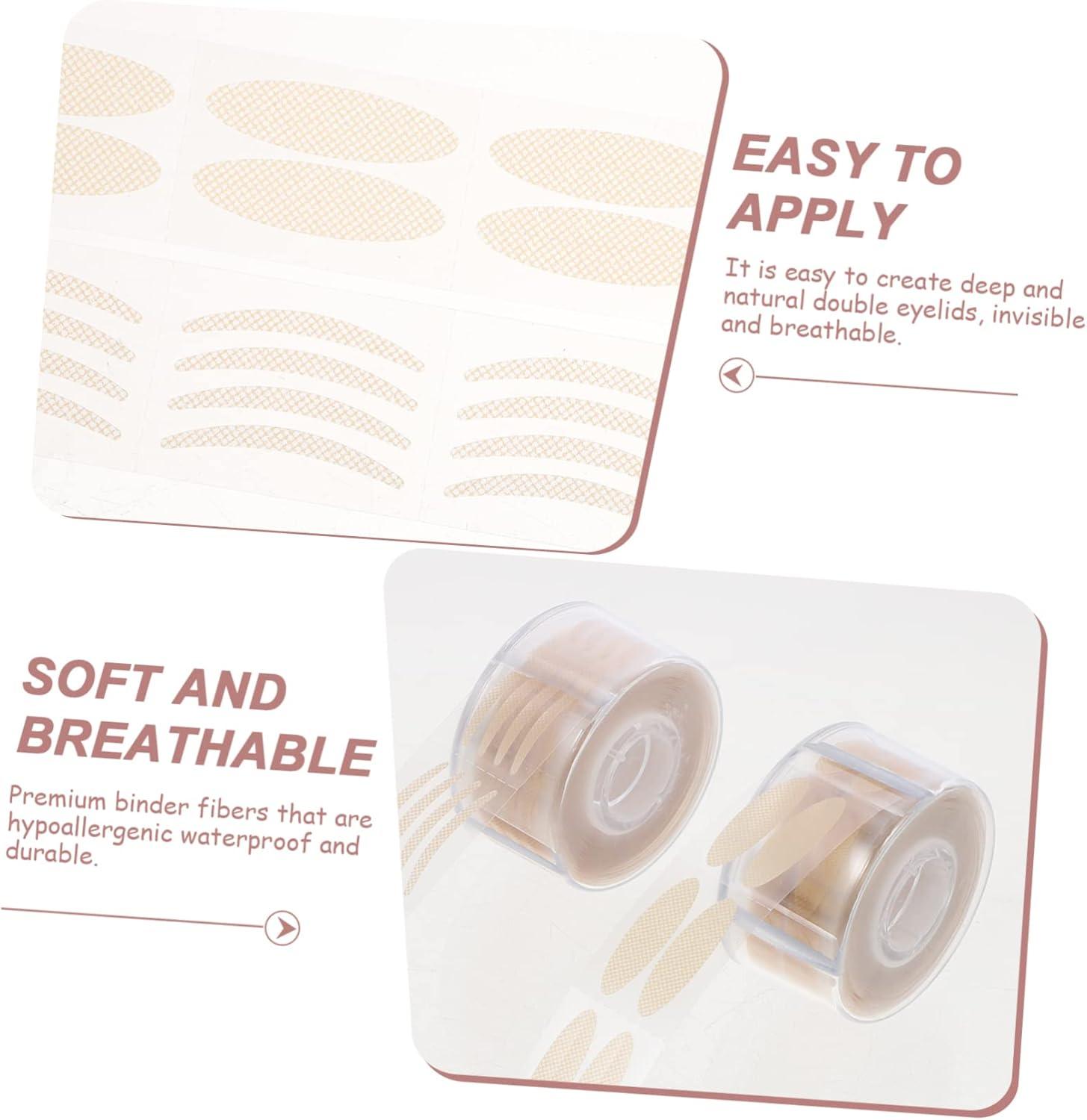 minkissy 4800 Sheets Double Eyelid Sticker Droopy Eyelid Tape Eyelid ...