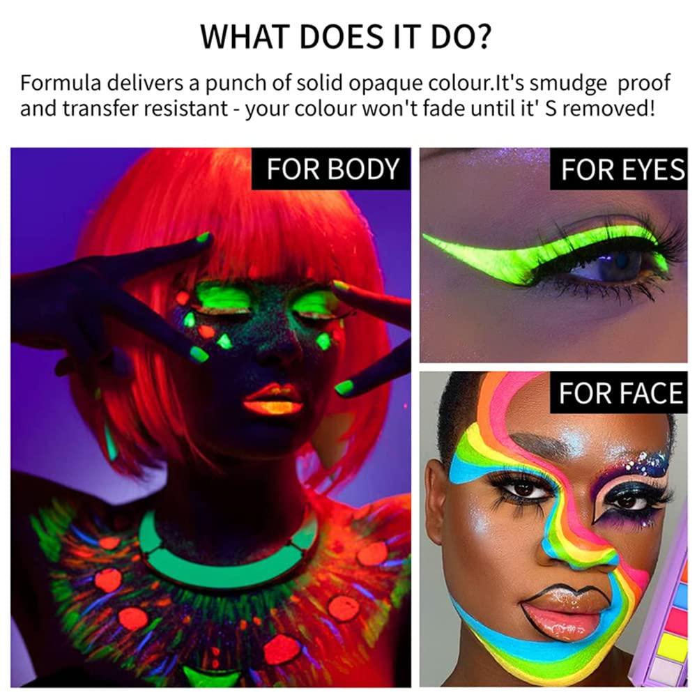 Go Ho 8 Colors Water Activated Eyeliner Palette - Highly Pigmented ...