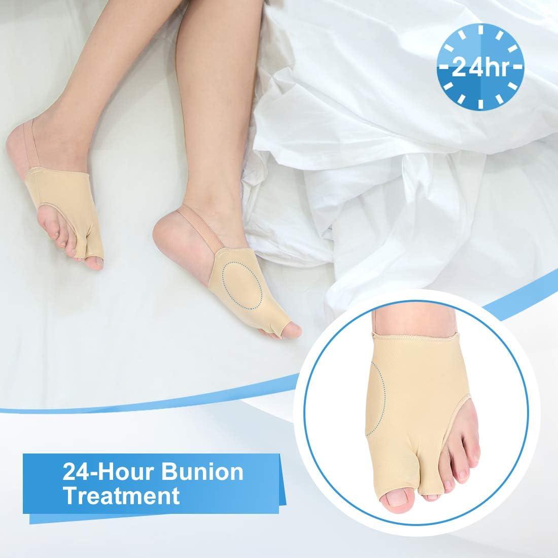 DOACT Bunion Corrector - Big Toe Straightener with Unique Heel Strap ...