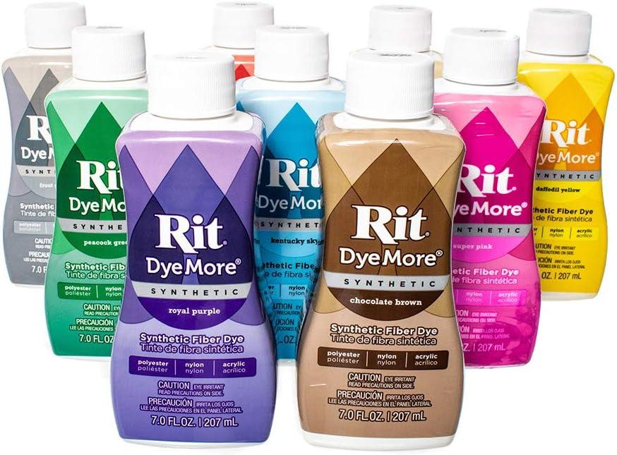 Rit DyeMore Liquid Fabric Dye 7oz - Wide Color Selection - Graphite ...