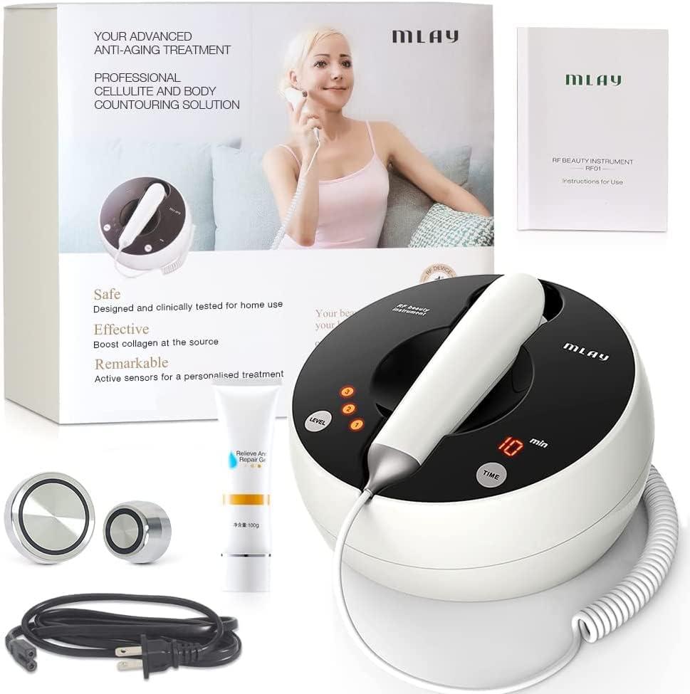 MLAY RF Skin Care Machine | Professional Skin Tightening Device with 3 ...