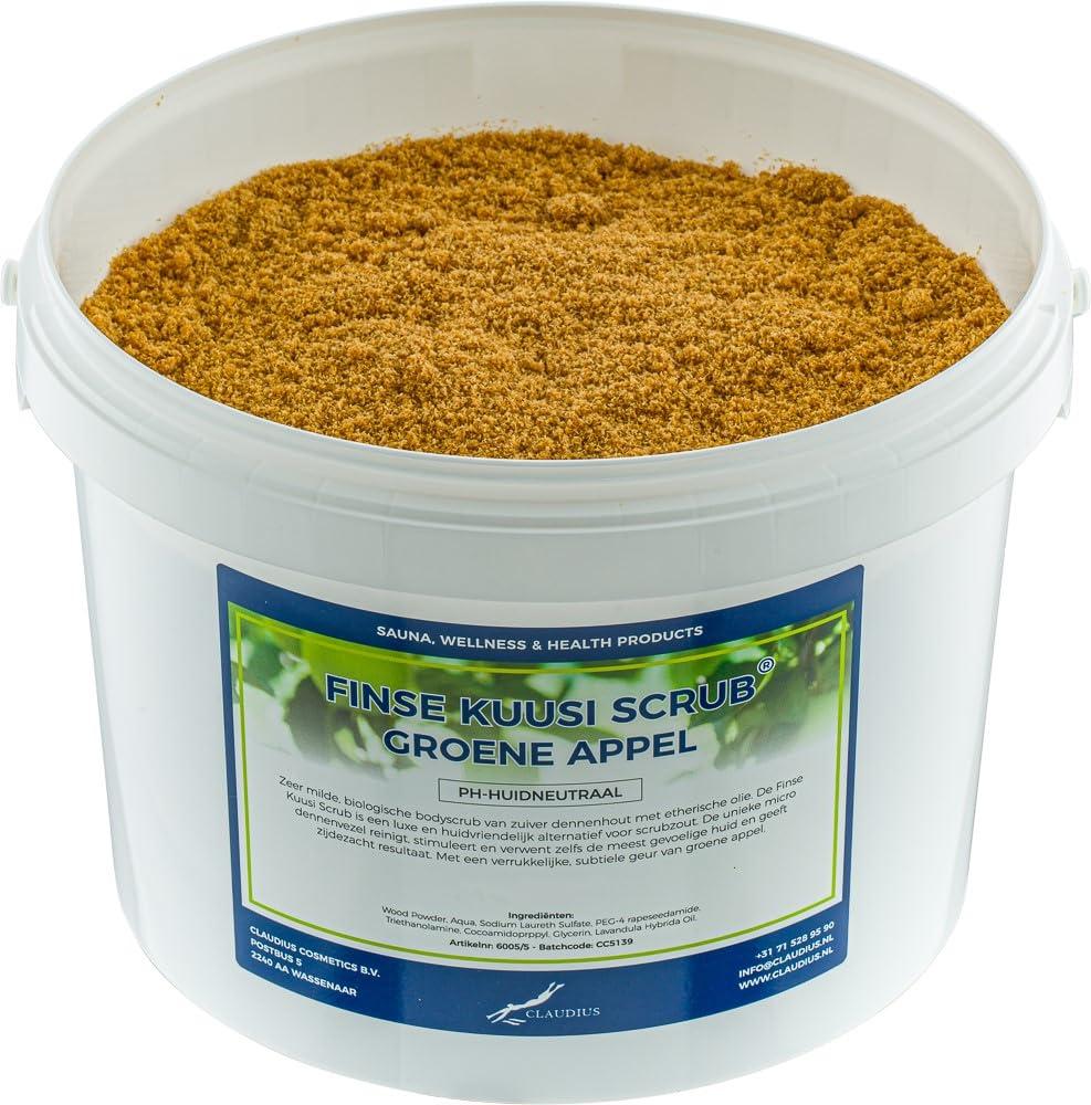 Kuusi Scrub Green Apple 1 Liter - Refreshing Exfoliating Body Scrub ...