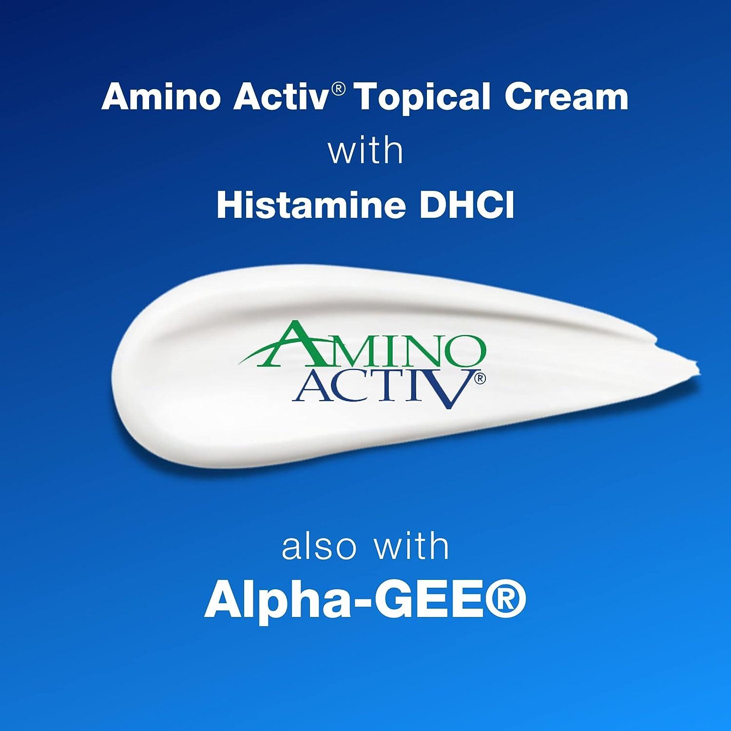 Amino Activ Topical Cream: Pain Relief for Muscles & Joints | 2.75fl oz ...