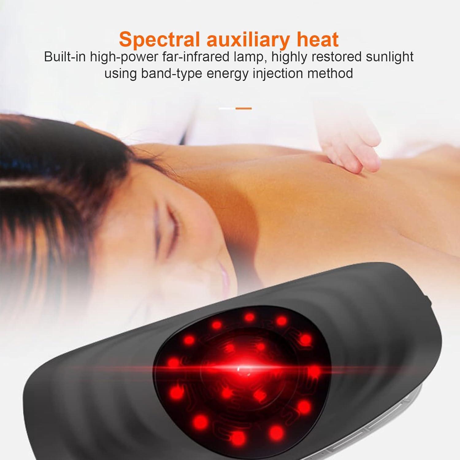 Electric Lumbar Traction Device - Inflatable Back Extension with Heat ...