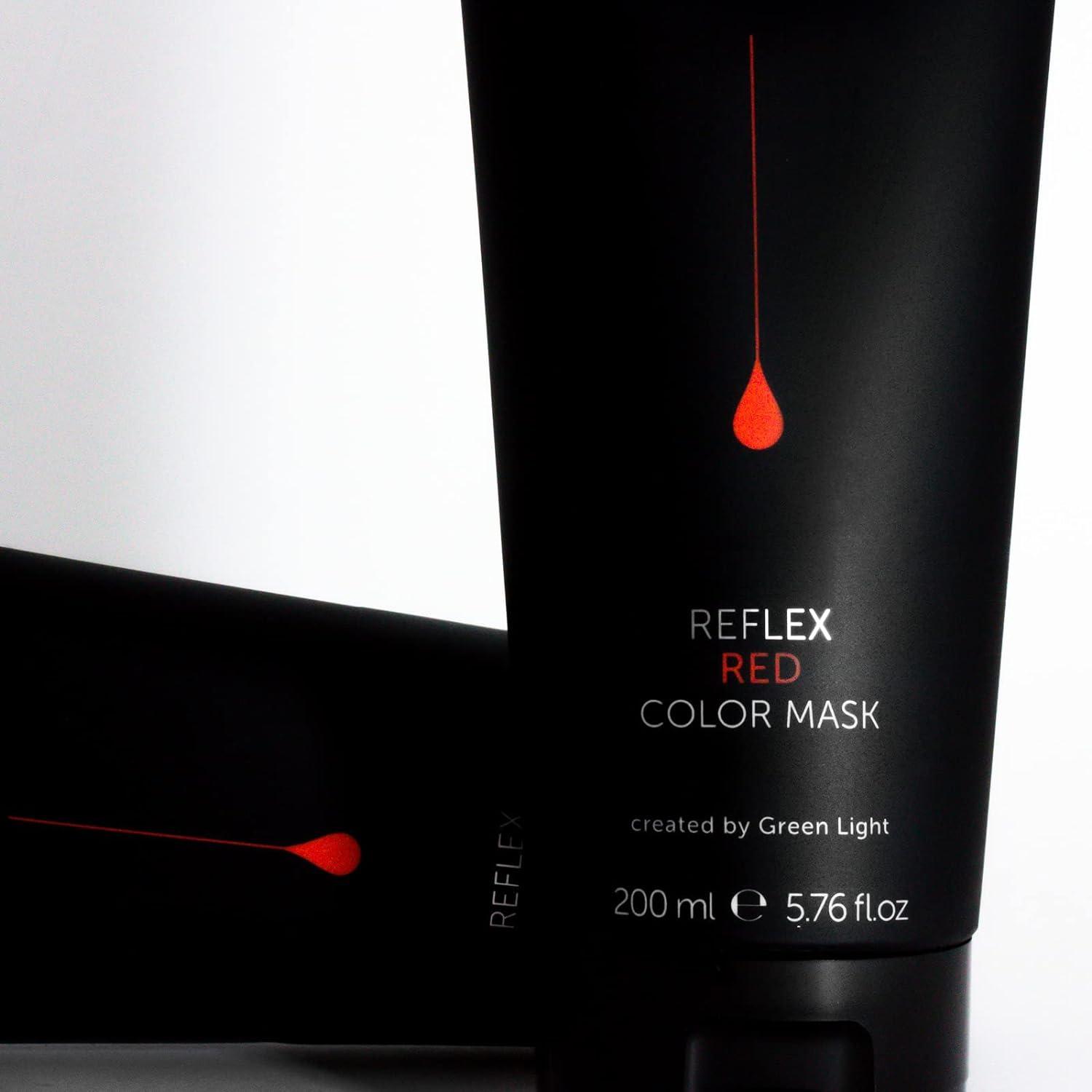 Luxury Reflex Color Mask 200ml - Red: Intense Color Boost for Vibrant ...