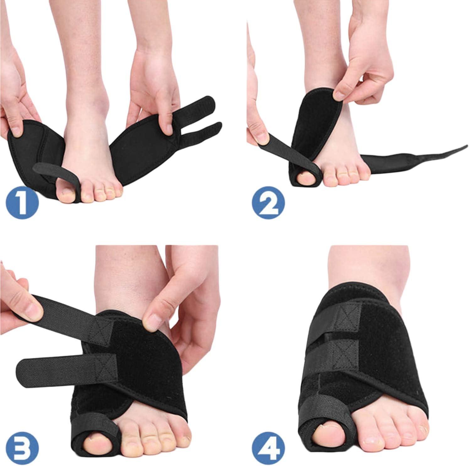 ITODA Bunion Corrector Brace - Toe Compression Straightener & Support ...