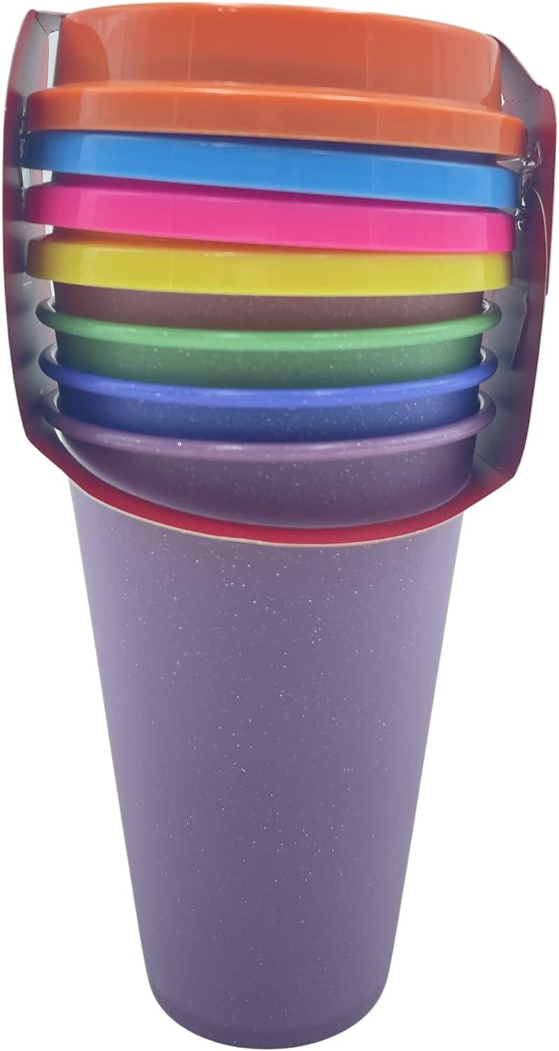 TAL Color Changing To-Go Reusable Hot Cups Set 16 oz 4 Pack