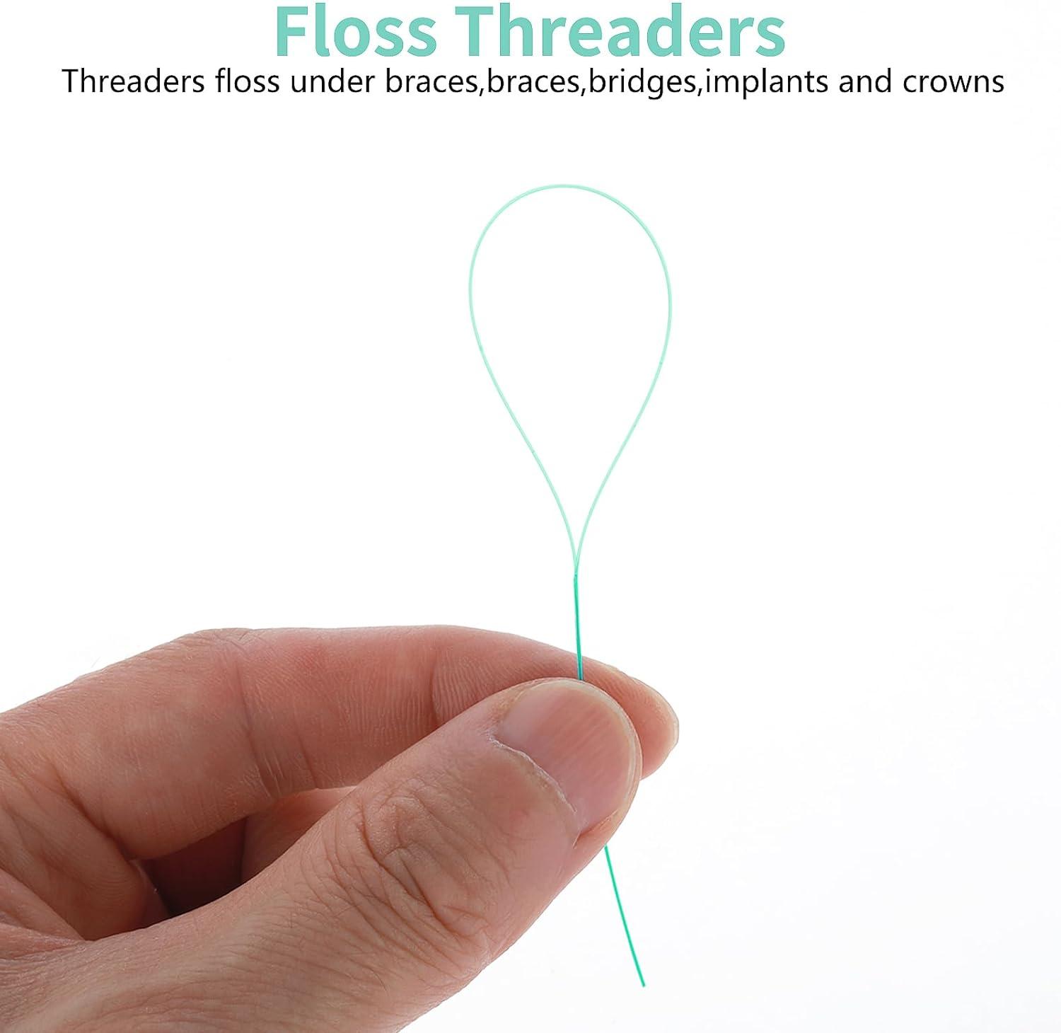 Wllhyf 100-Piece Deep Pure Dental Floss - Multifunctional Floss for ...