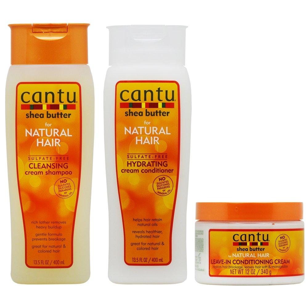Cantu Shea Butter Cleansing Shampoo & Hydrating Conditioner Set - 12oz ...