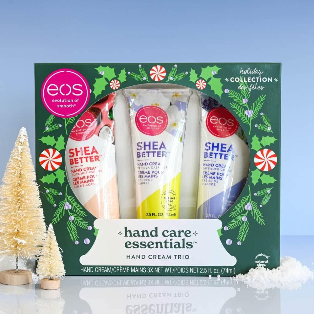 eos Holiday Collection Hand Cream Trio - Coconut Vanilla Cashmere ...