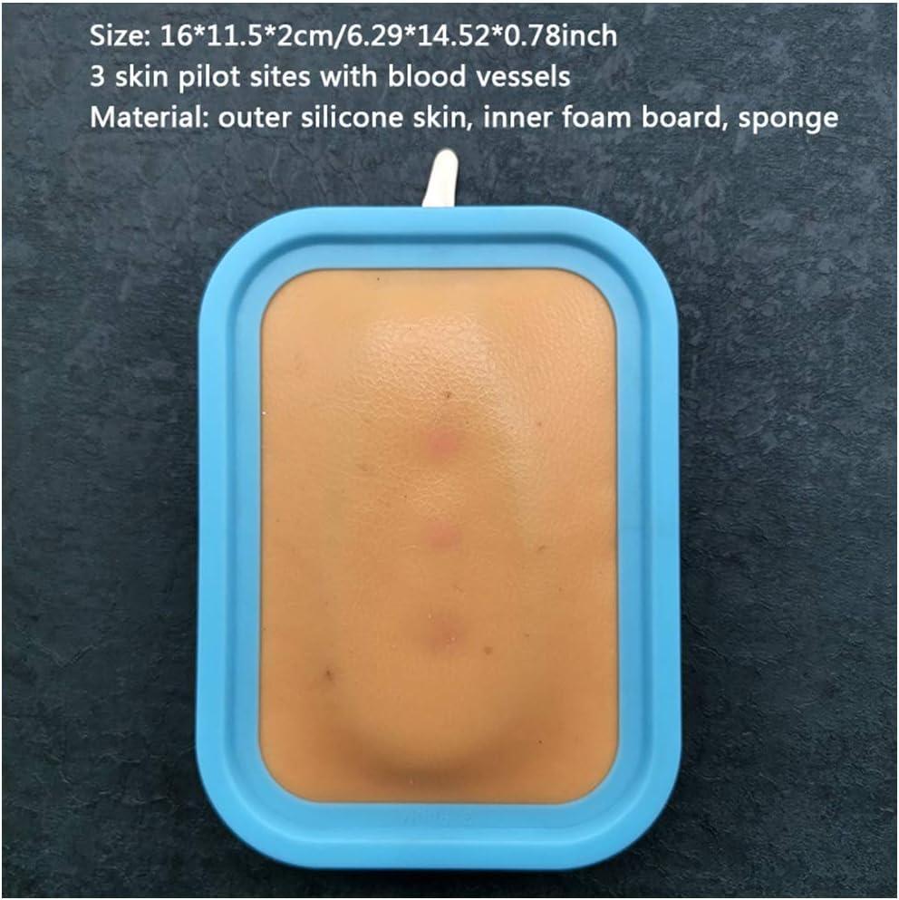 GRFIT Venipuncture IV Injection Training Pad - 2 Pcs Silicone Skin ...