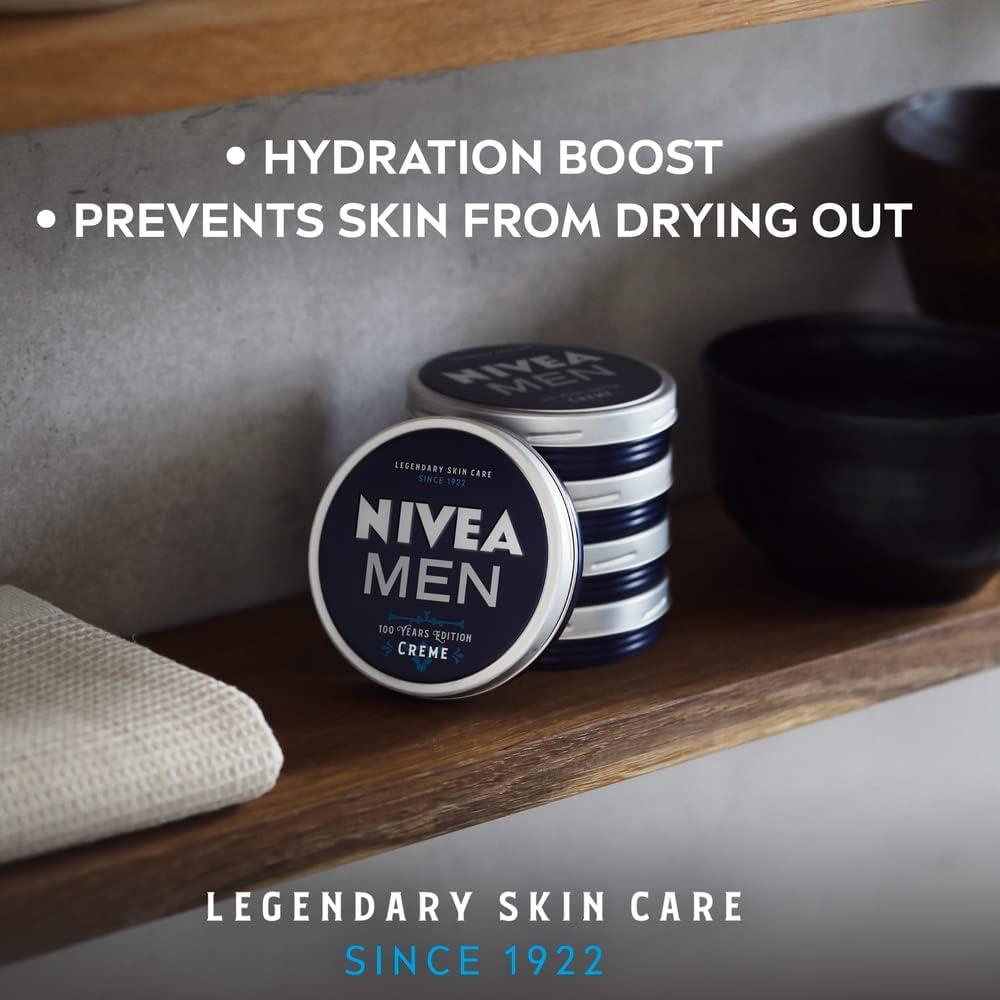 NIVEA Men Creme (75ml) Limited Edition Fast-Absorbing Moisturising ...