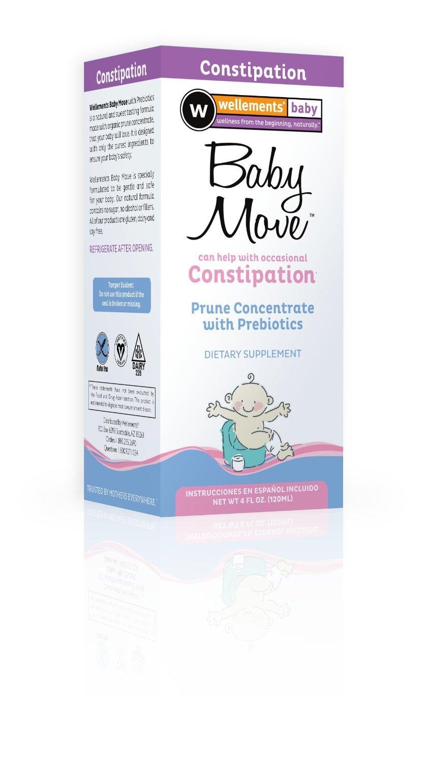 Wellements Organic Baby Move - 4 Fl Oz | Relieves Occasional ...