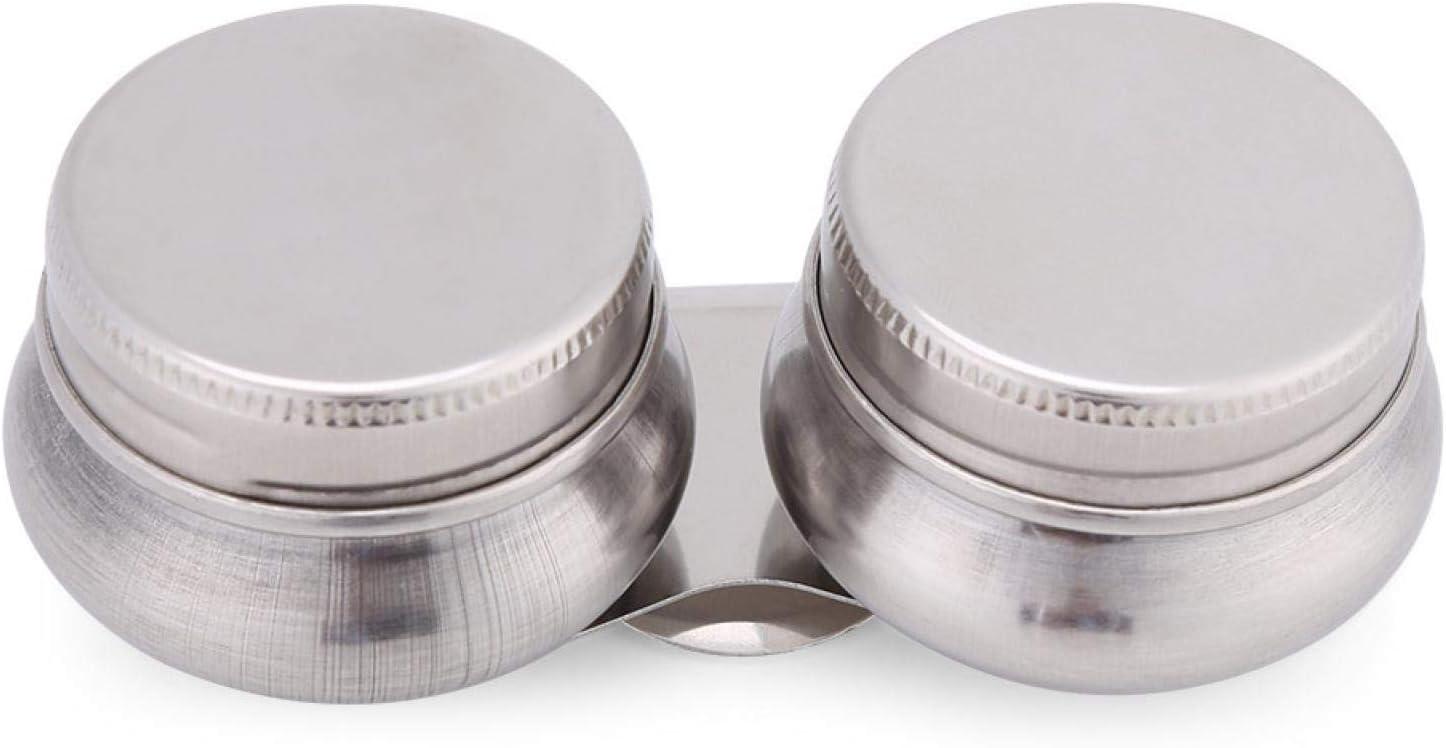 Large Mouth Double Dipper Palette Cup - Artists Metal Container with ...