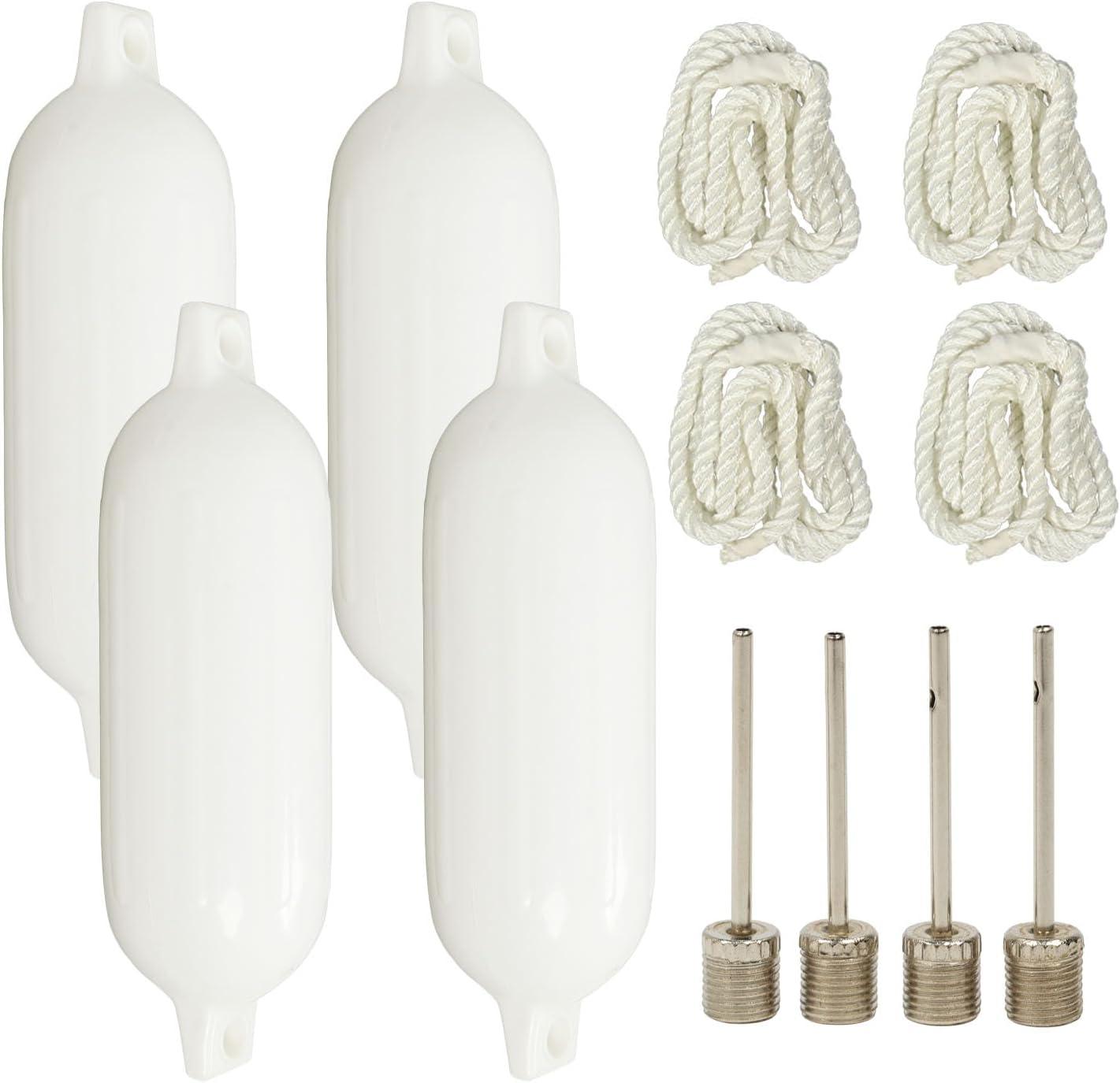 Inflatable Marine Shock Catcher Fenders 6.5x23 inches - PVC Easy ...