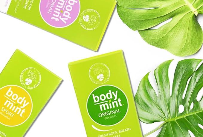 Body Mint Original | Plant-Based Chlorophyll Deodorant Supplement for ...