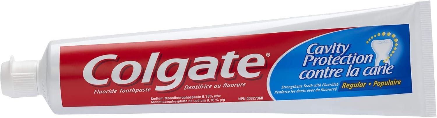 Colgate Cavity Protection Whitening Fluoride Toothpaste (4 Pack ...